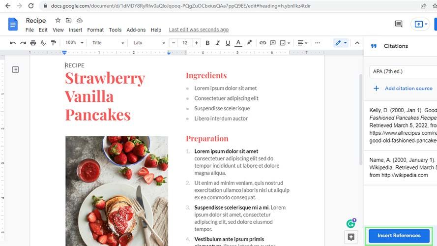 How to automatically insert a bibliography in Google Docs | Laptop Mag