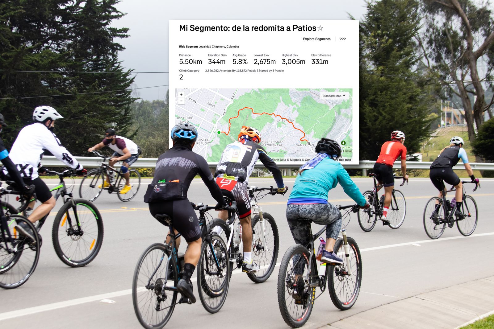 This is the most popular cycling road in the world, according to Strava ...