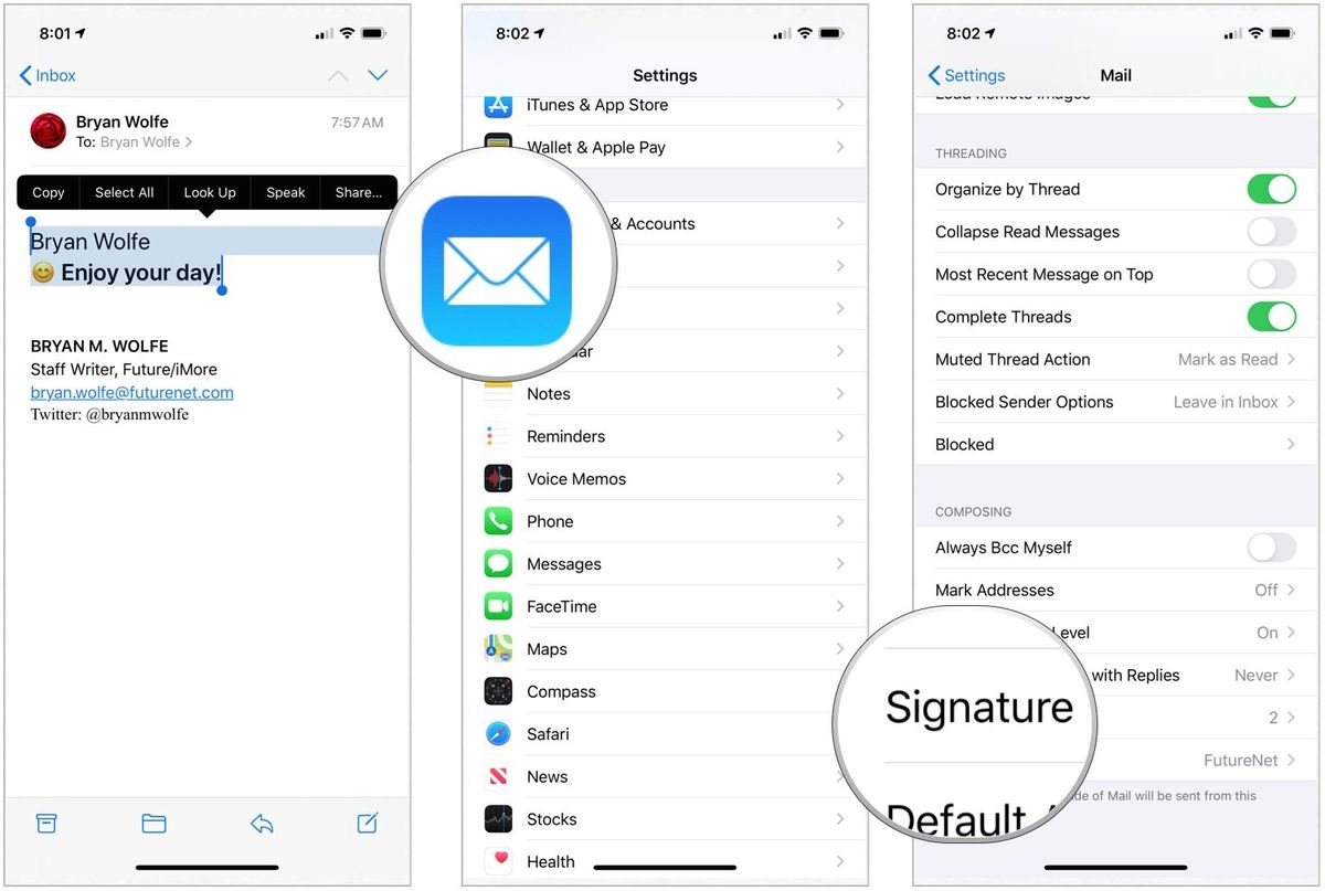 How to change signatures on iPhone and iPad | iMore