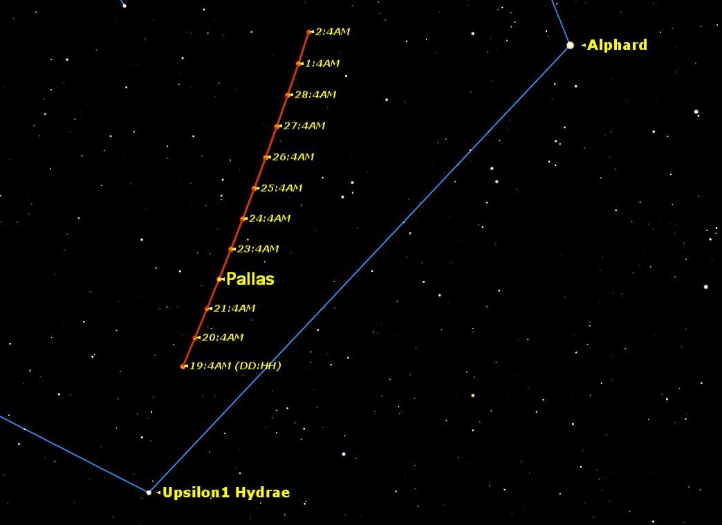 Spot Huge Asteroid Pallas in the Night Sky This Week | Space
