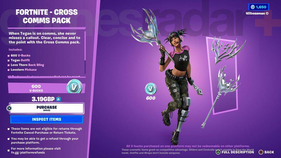 Fortnite Starter Pack, the Cross Comms Pack is the best deal | GamesRadar+