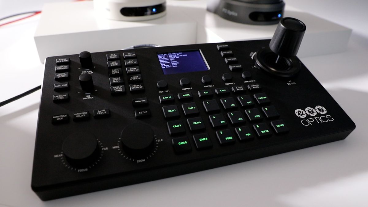 PTZOptics Releases Networked Camera Control Joystick | AVNetwork