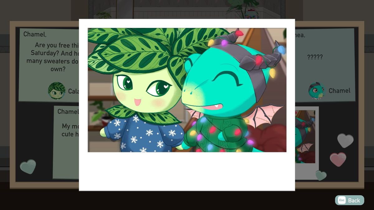 This dating sim about playing cupid in a haunted house as a cute little ...