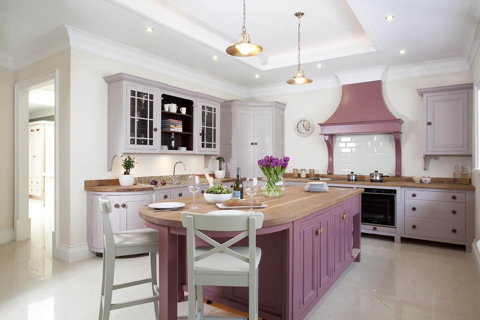 10 purple kitchen ideas that will add flair to your space | Real Homes