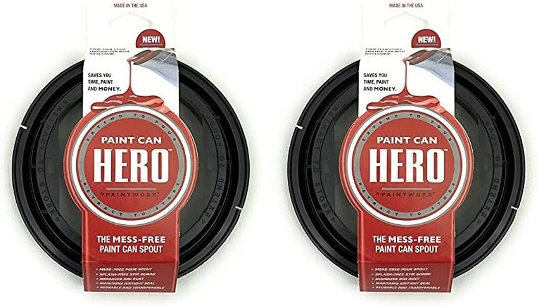 How to pour paint from a can for mess-free decorating | Livingetc