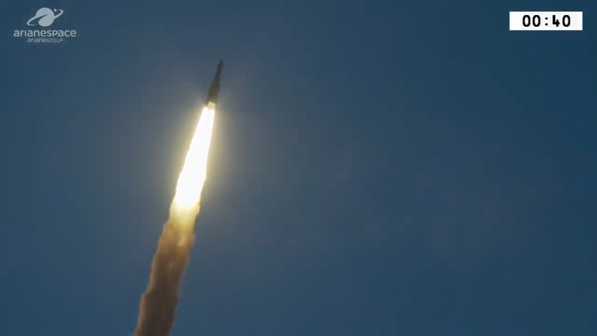 In Photos: Ariane 5 Rocket Launches DirecTV 16 and Eutelsat 7C ...