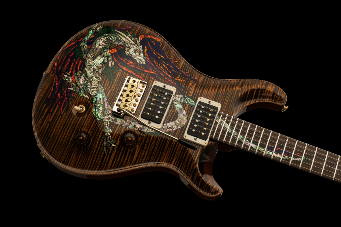 NAMM 2015: PRS Private Stock 30th Anniversary Dragon Features ...