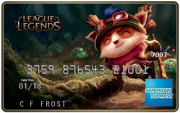 League Of Legends American Express Debit Cards Announced | Cinemablend