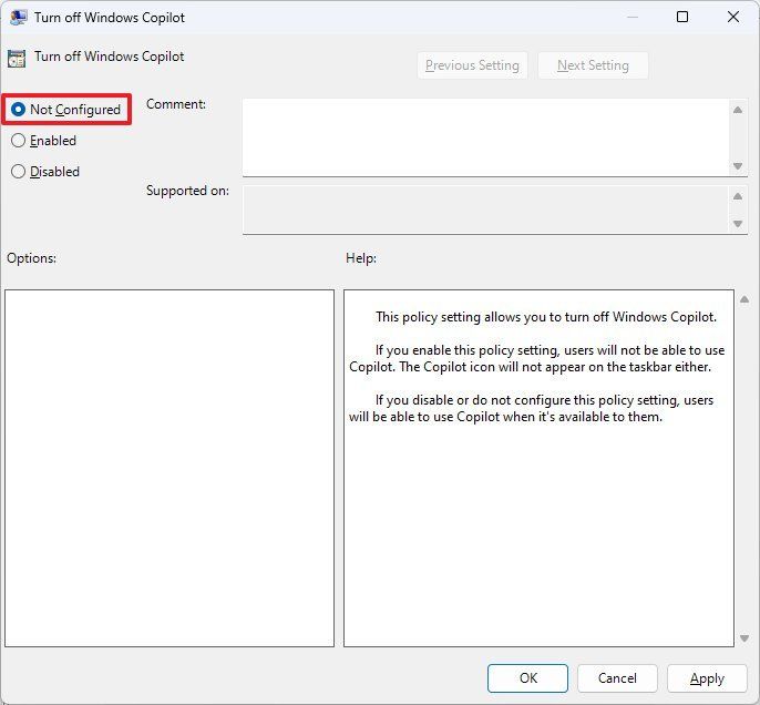 How to disable (or enable) Copilot on Windows 11 | Windows Central