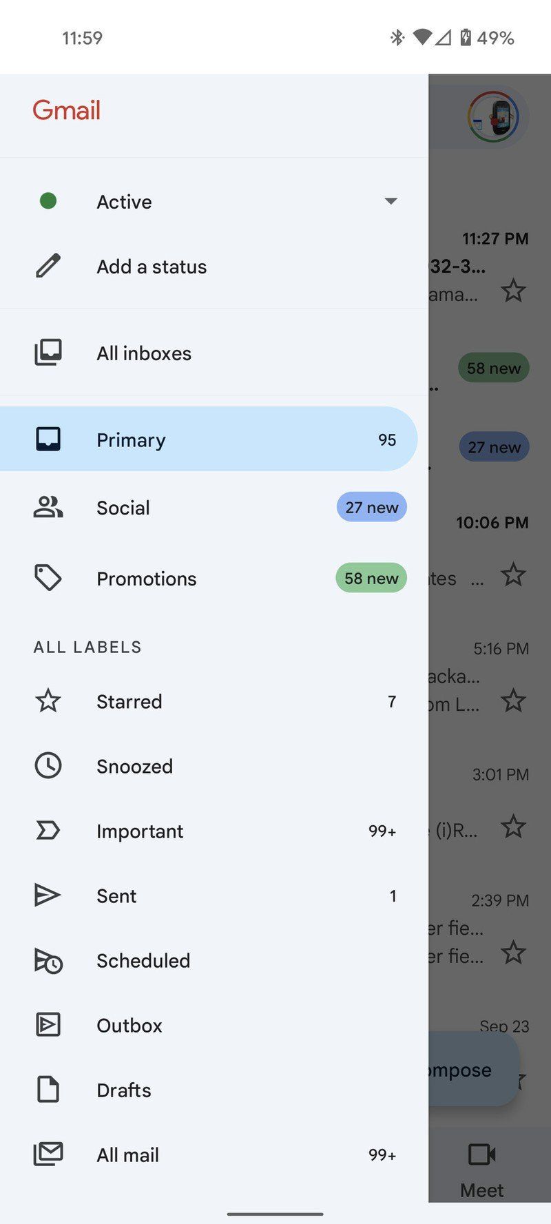 How to set and change your status in Gmail and Google Chat | Android ...