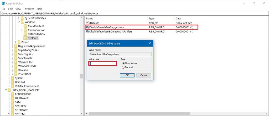 How to clear search history in File Explorer on Windows 10 | Windows ...