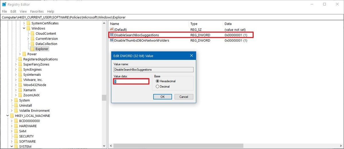 How to clear search history in File Explorer on Windows 10 | Windows ...