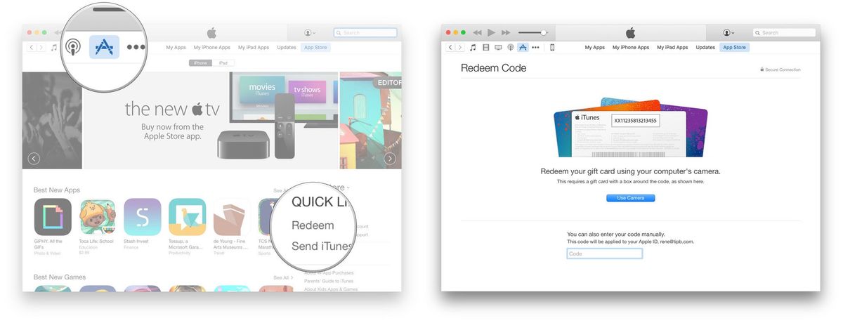 How to redeem promo codes for Apple TV apps | iMore