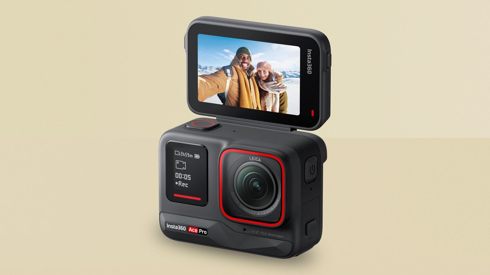 GoPro-rival 4K action camera with flip-out display and Leica lens falls ...