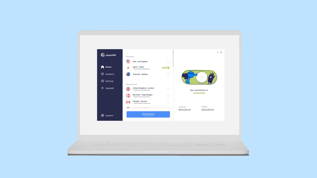 Atlas VPN Free review | Tom's Guide