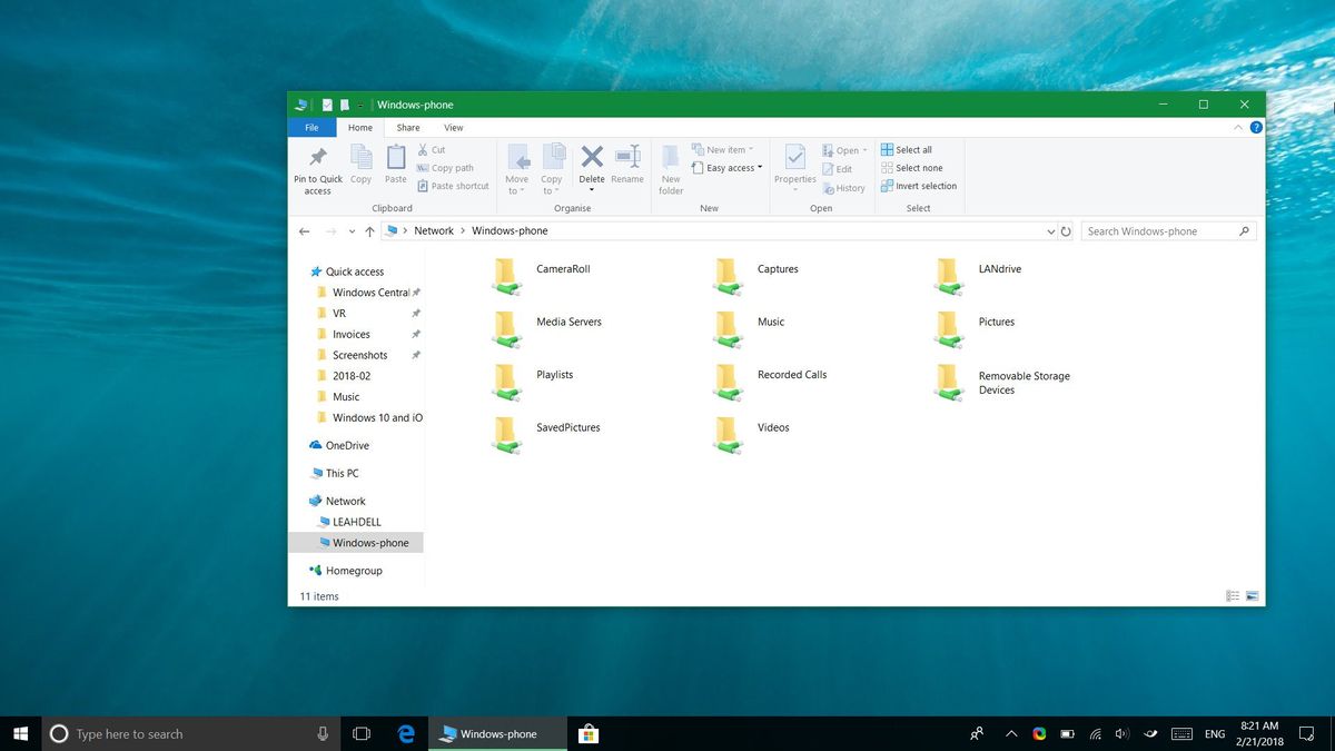 LAN drive for Windows 10 Mobile gives your old phone new life | Windows ...