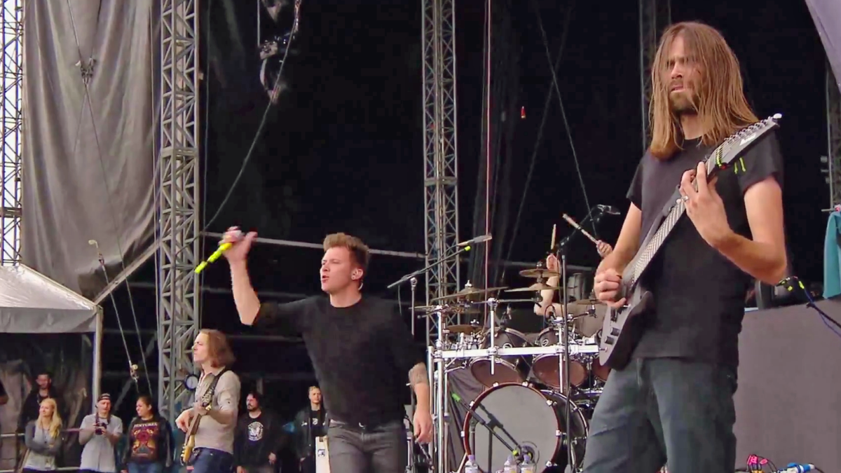 Watch Tompkins' return to action with TesseracT | Louder