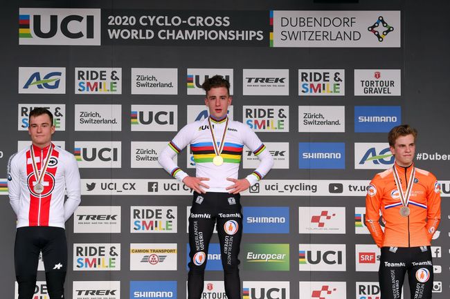 Cyclo-Cross World Championships: Ryan Kamp wins U23 men's title ...