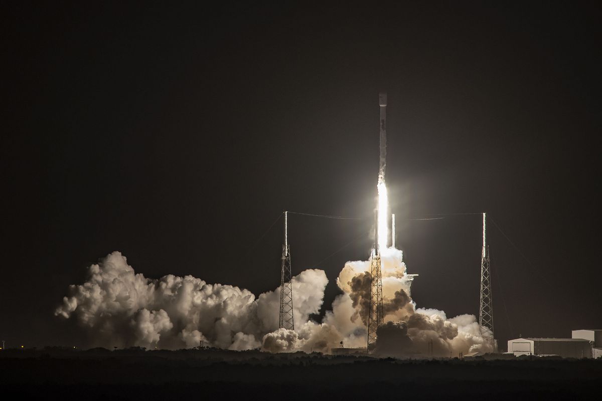 In Photos: SpaceX Falcon 9 Launches Israeli Moon Lander, Indonesian ...