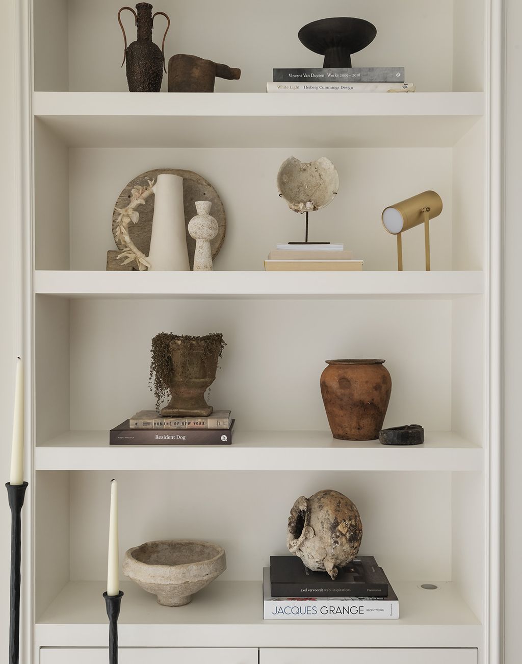 6 things people with beautifully-styled shelves have on them | Livingetc