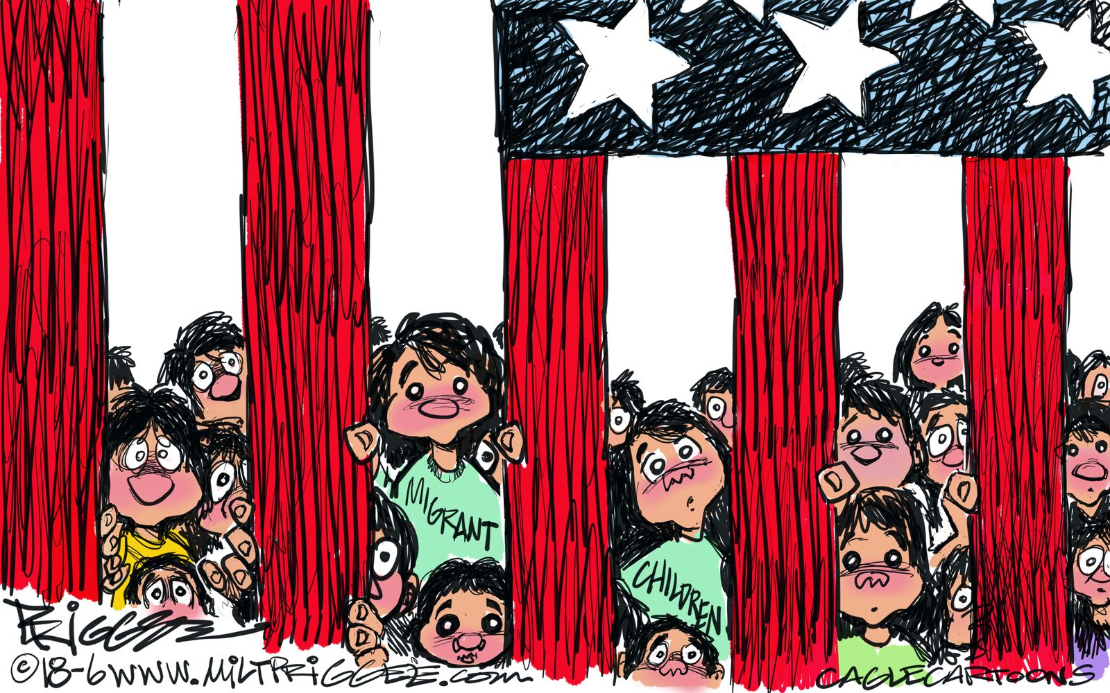 7 brutal cartoons about the family separation crisis | The Week