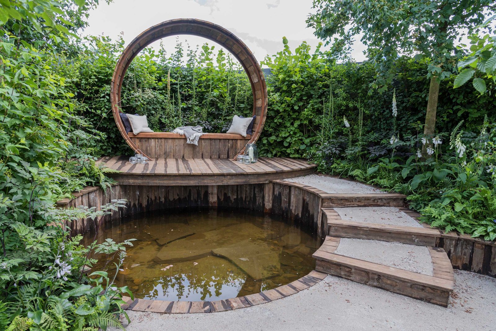Small garden pond ideas: 12 petite ponds for little backyards ...