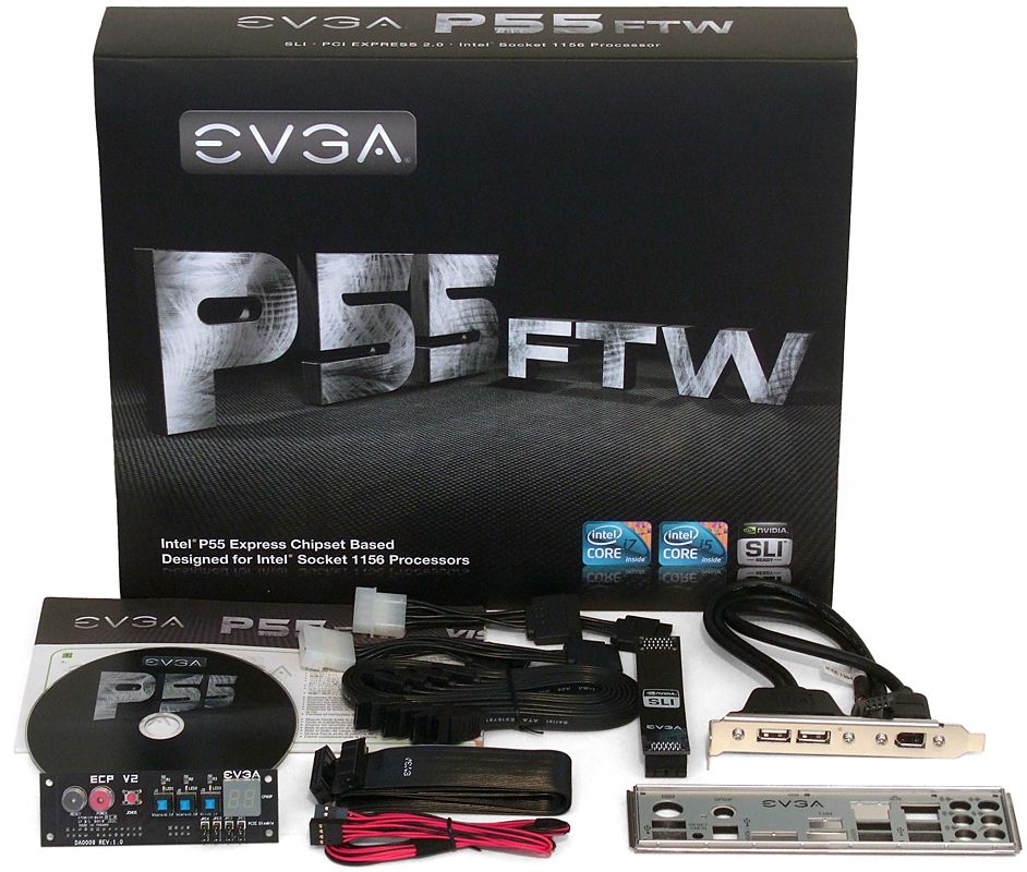 EVGA P55 FTW - P55 On Boost: Five LGA 1156 Boards Between $200 And $250 ...