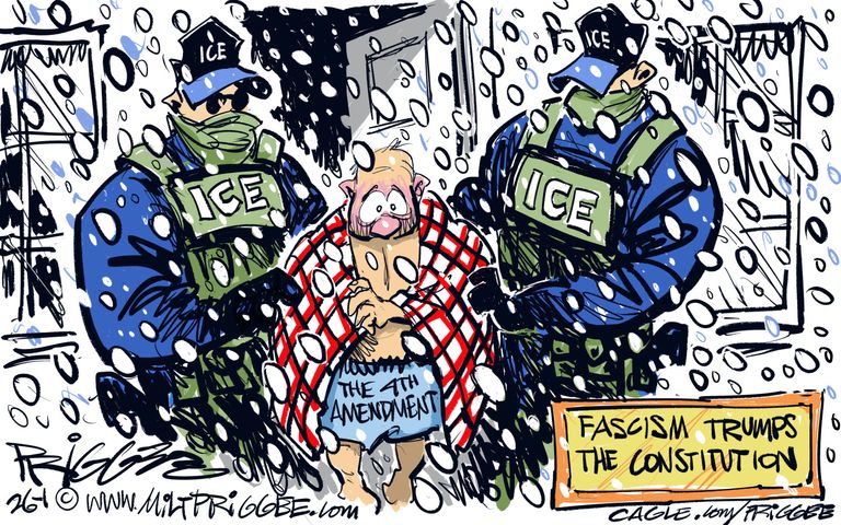 5 heavy-handed cartoons about ICE and deportation | The Week
