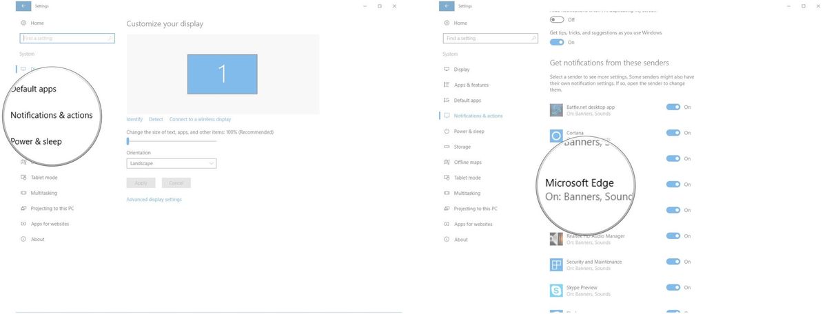 How to manage Edge for Windows 10 web notifications | Windows Central