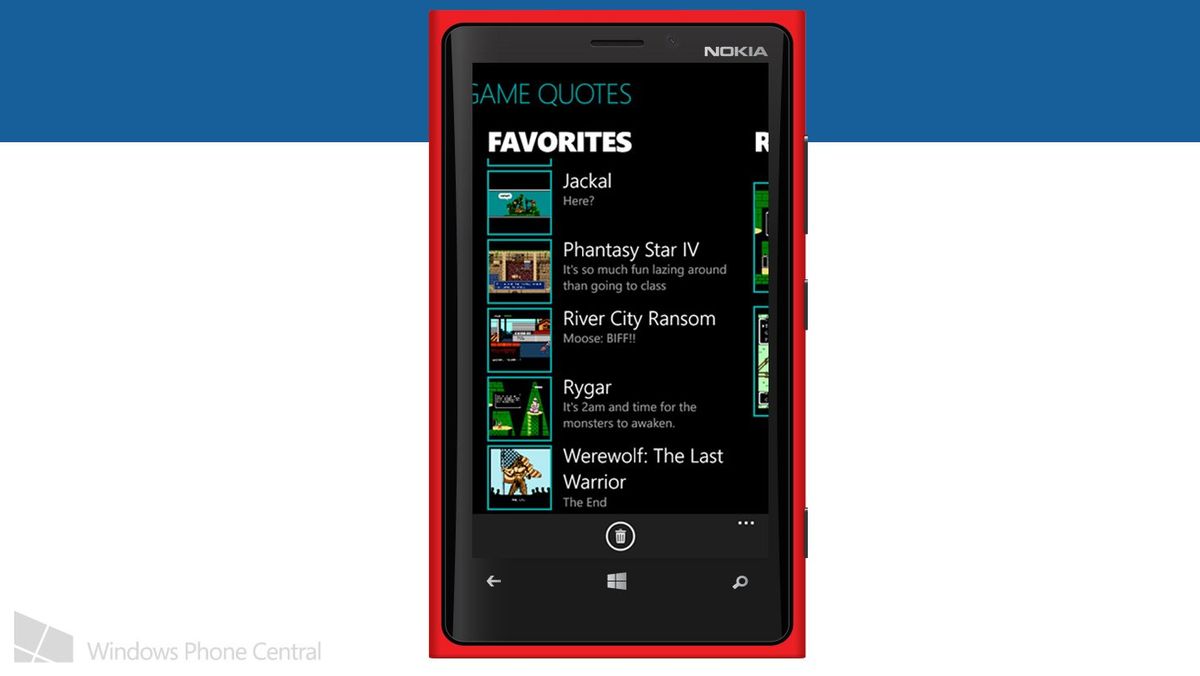 Relive some video game nostalgia with Game Quotes for Windows Phone ...