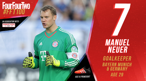 FourFourTwo's Best 100 Football Players in the World 2015 No.7: Manuel ...