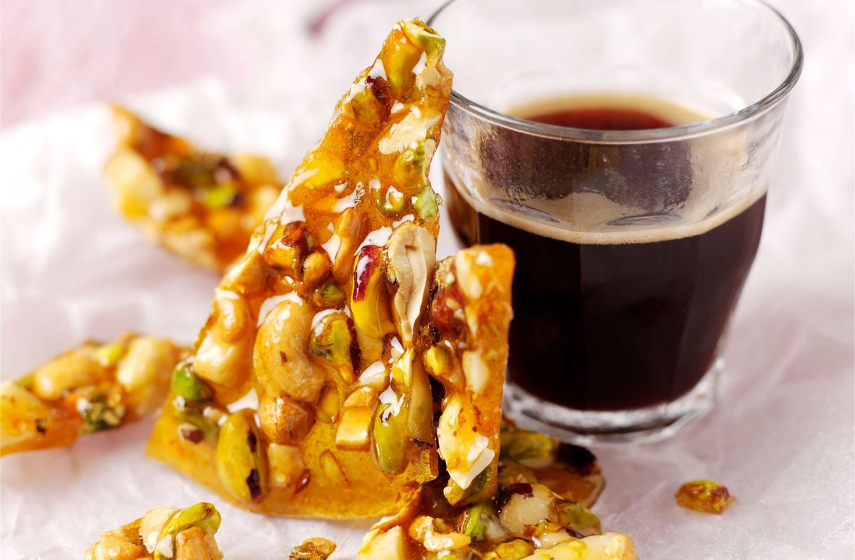 Mixed nut praline | Dessert Recipes | GoodtoKnow