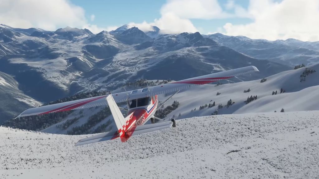 Microsoft Flight Simulator now has real-time snow | GamesRadar+