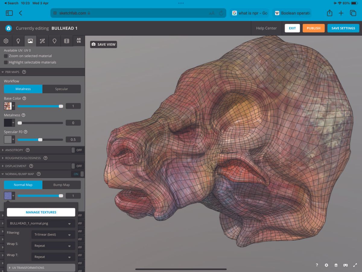 How to bake maps in Nomad Sculpt | Creative Bloq