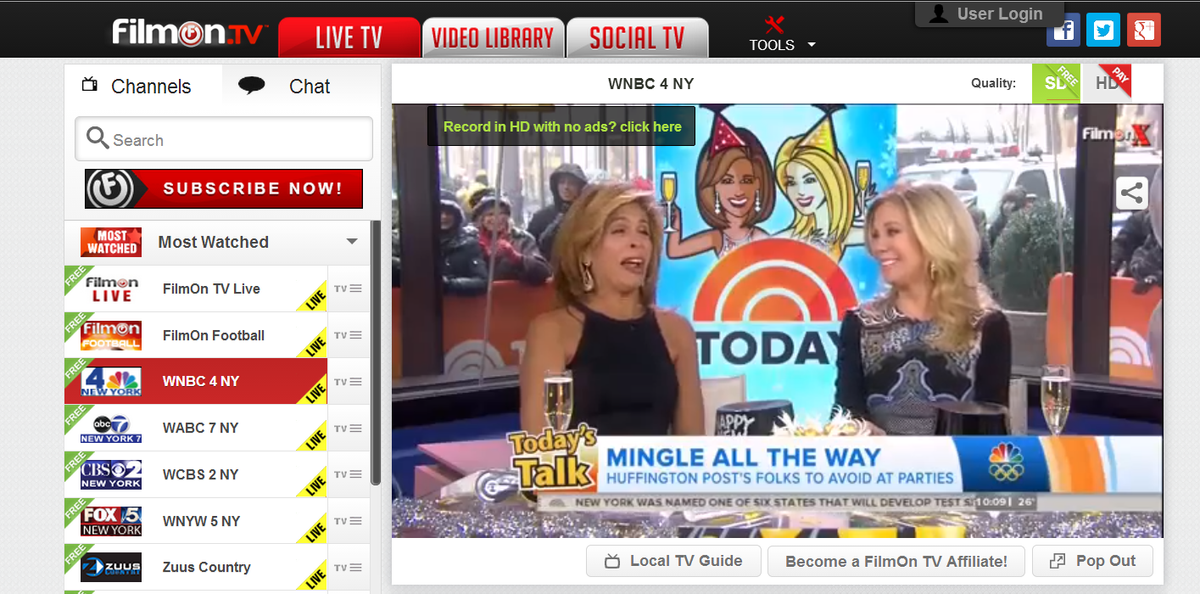 FilmOn TV launching beta streaming app for Windows Phone, sign up now ...