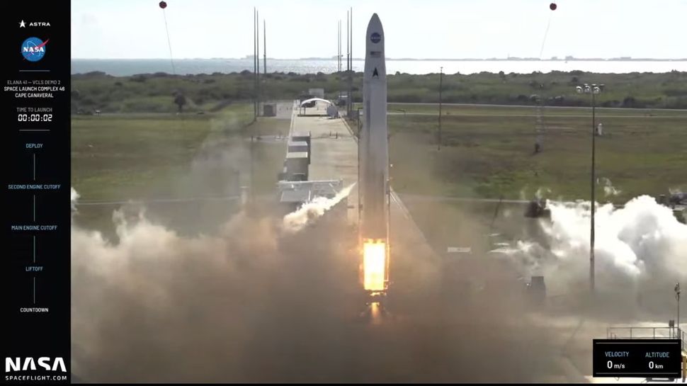 Astra rocket suffers catastrophic failure in 1st Florida launch, 4 ...