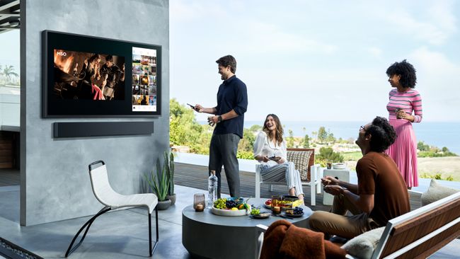 Take your Samsung TV outdoors with this weatherproof QLED display ...