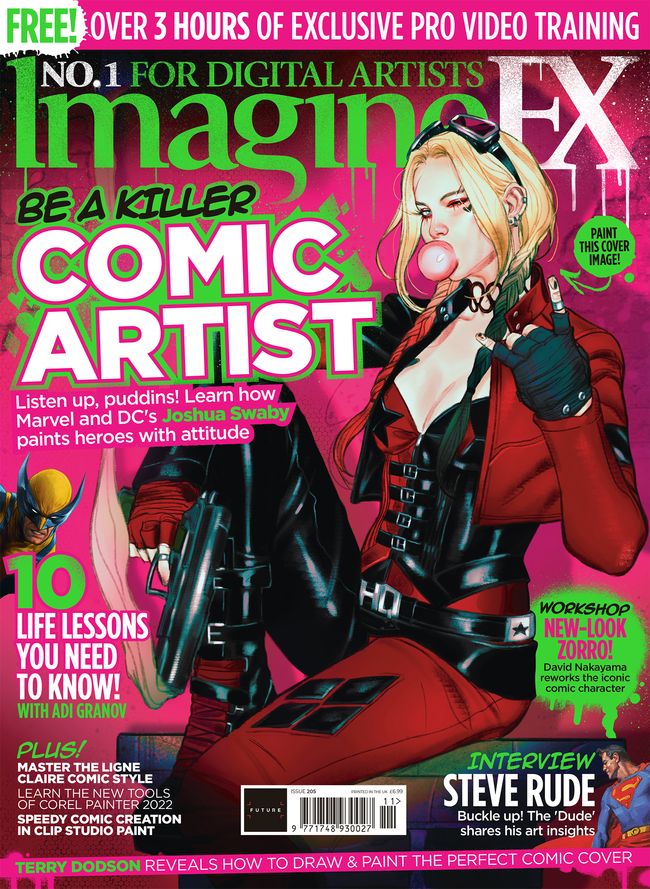 Learn To Draw Comic Art With The New Issue Of Imaginefx Creative Bloq 