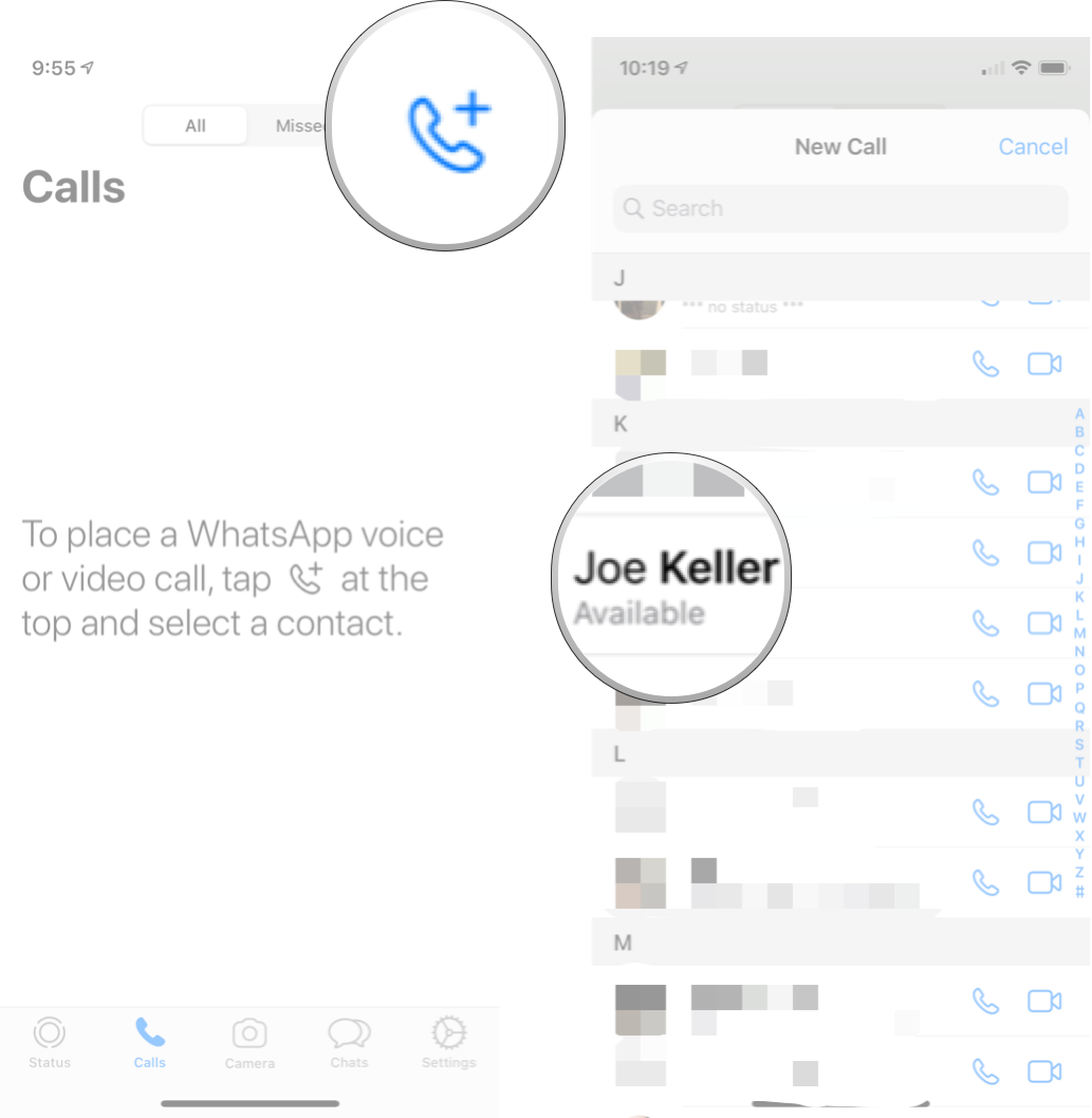 How to make and answer calls in WhatsApp for iPhone | iMore