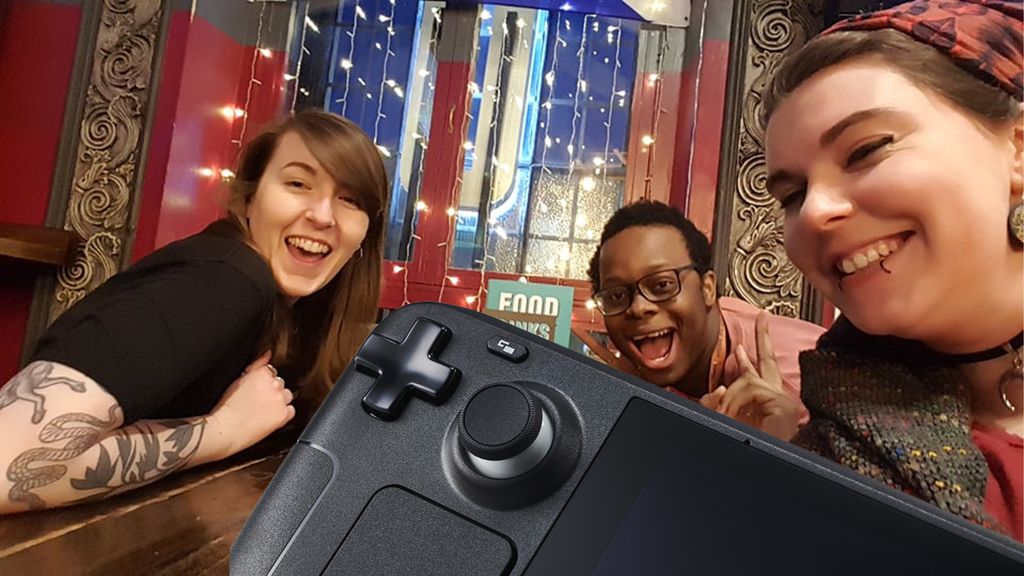 Taking the Steam Deck to a bar was a mixed experience | PC Gamer