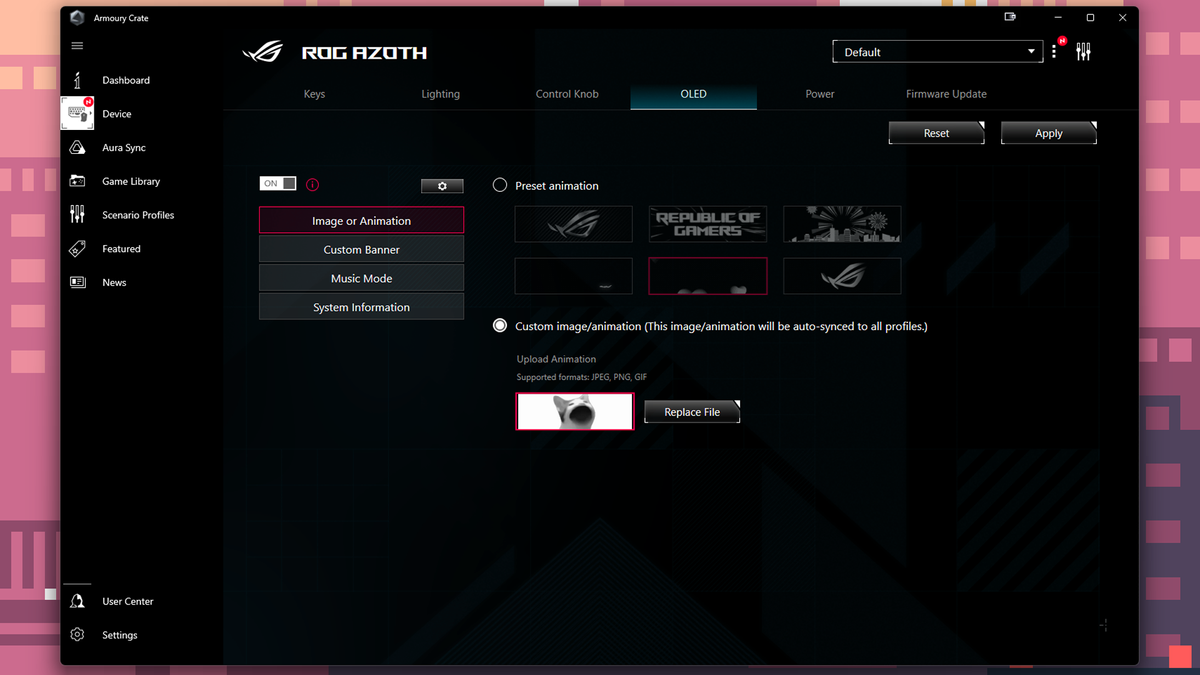 Asus ROG Azoth Review: Almost Perfect, But for the Software | Tom's ...