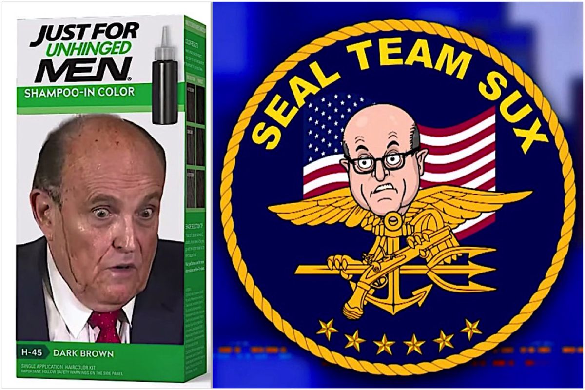 Late night hosts found Rudy Giuliani's 'insane' press conference ...
