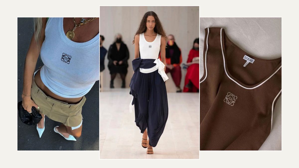 Loewe's Logo Tank Top Is Back, and Still a Smart Buy | Who What Wear
