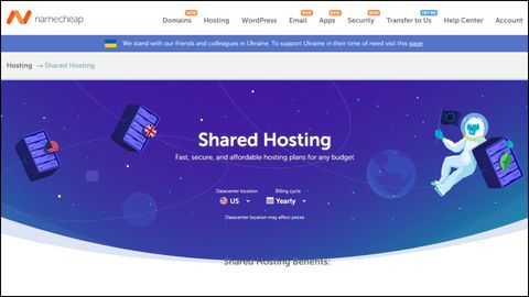 Namecheap web hosting review | TechRadar