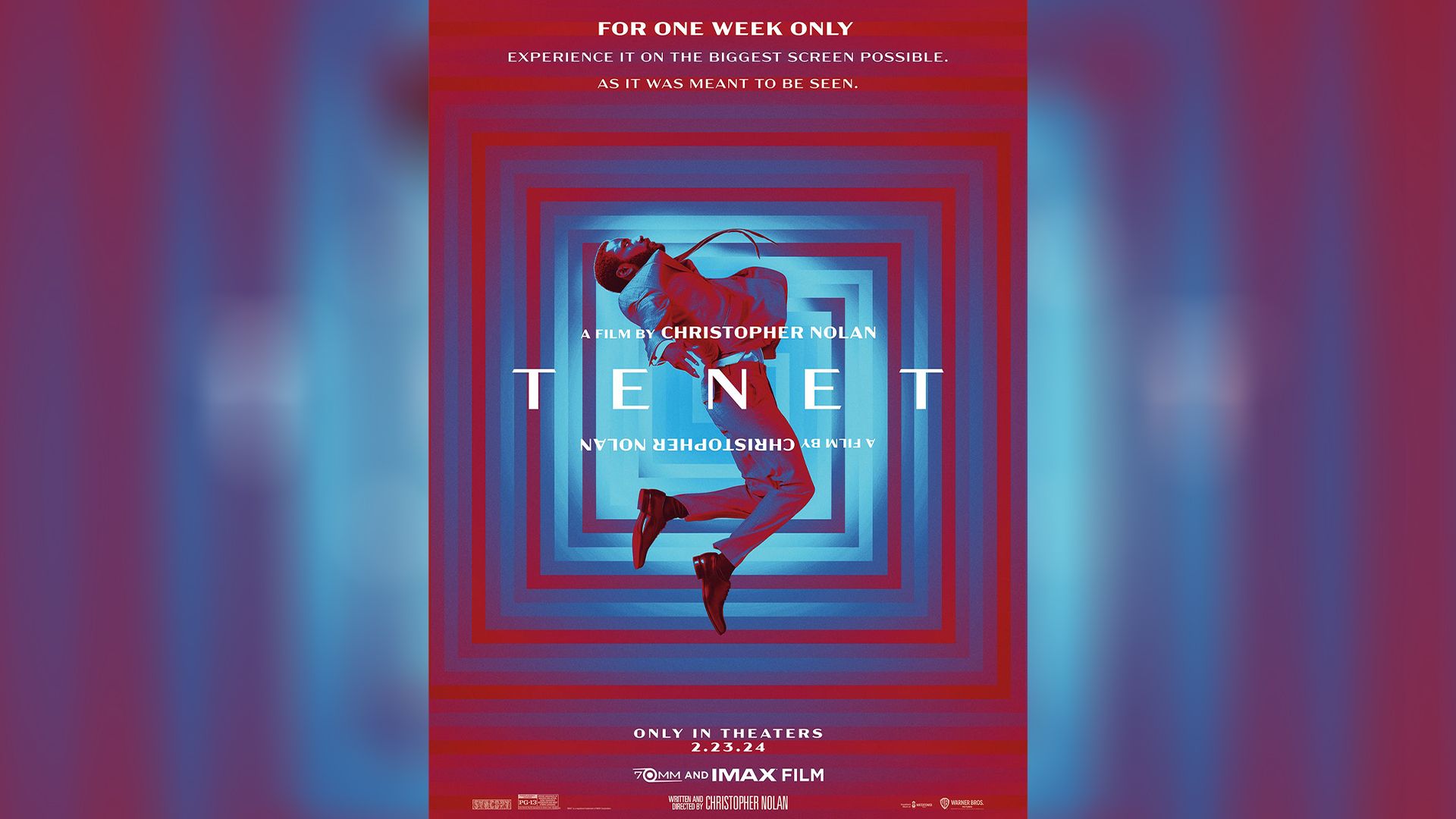 The new Tenet poster has restored my faith in poster design | Creative Bloq