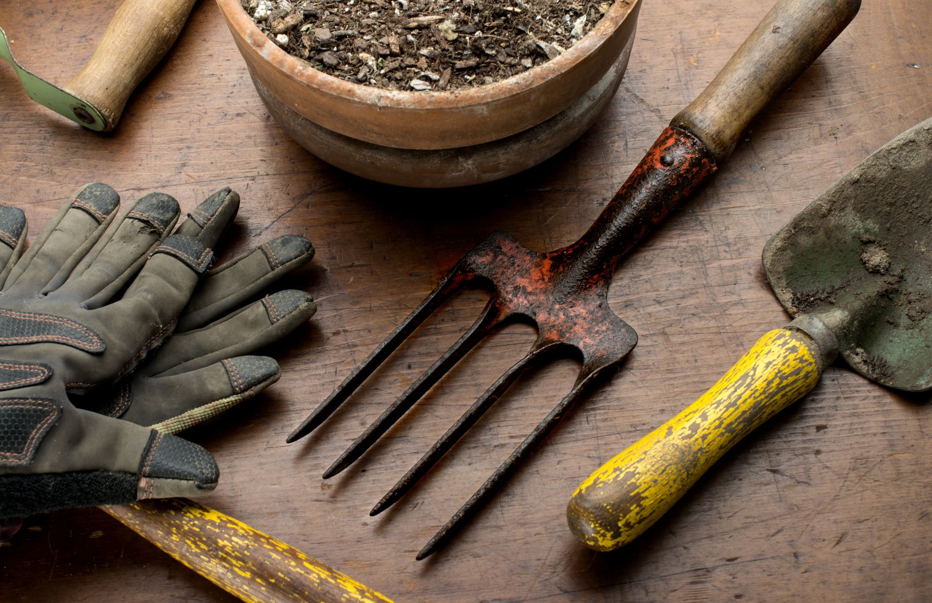 This hack for storing garden tools will banish rust for good | Livingetc