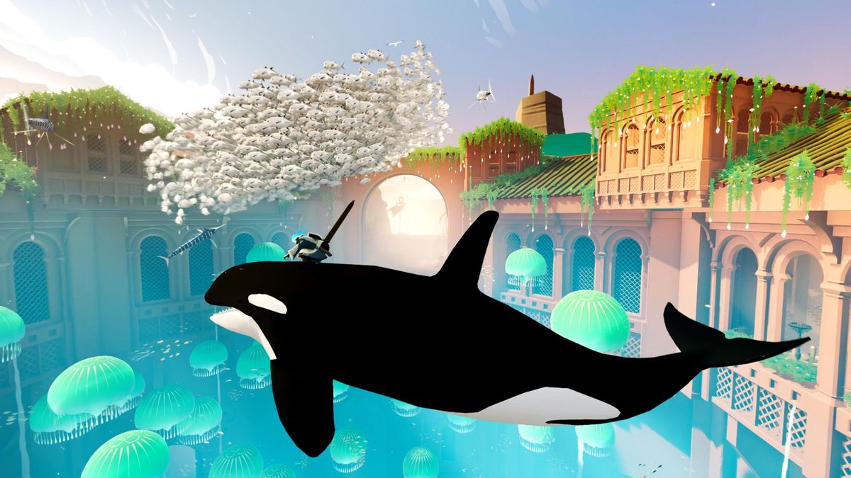 Sword of the Sea review: "Joyous, fluid hoverboarding connects together ...