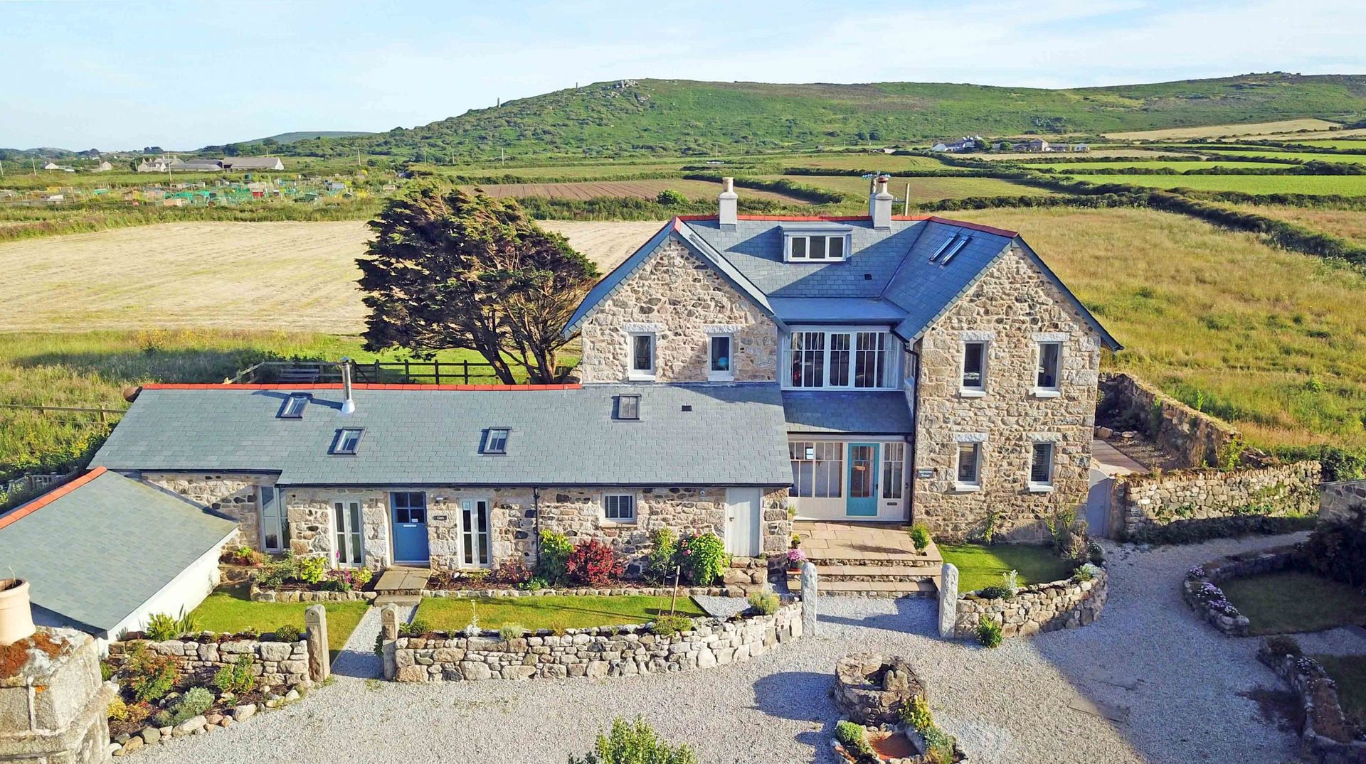 A historic property with exceptional views in a picture-postcard ...