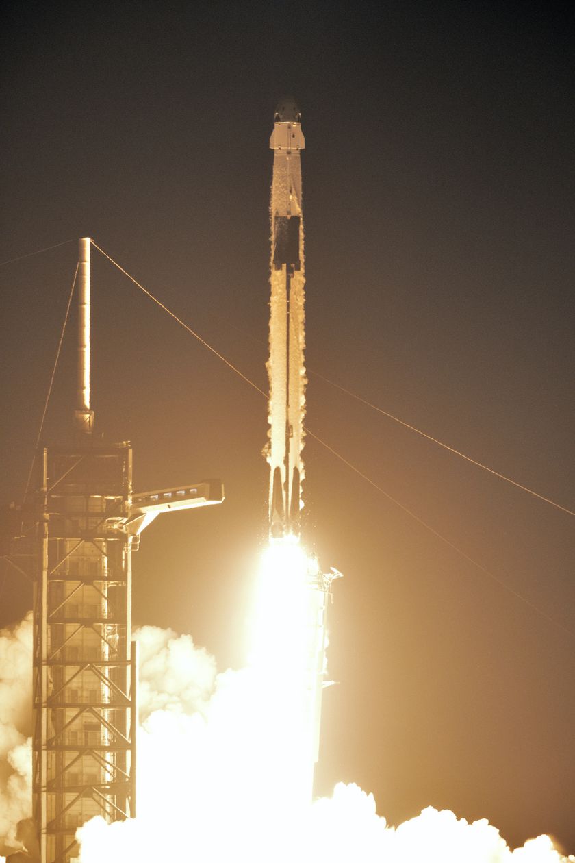Spacexs Crew Dragon Demo 1 Test Flight In Pictures Space