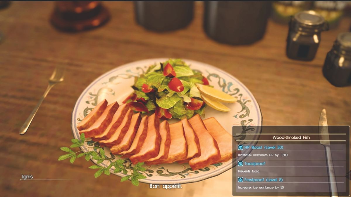 Why Final Fantasy 15’s beautiful food and ridiculous culinary ...